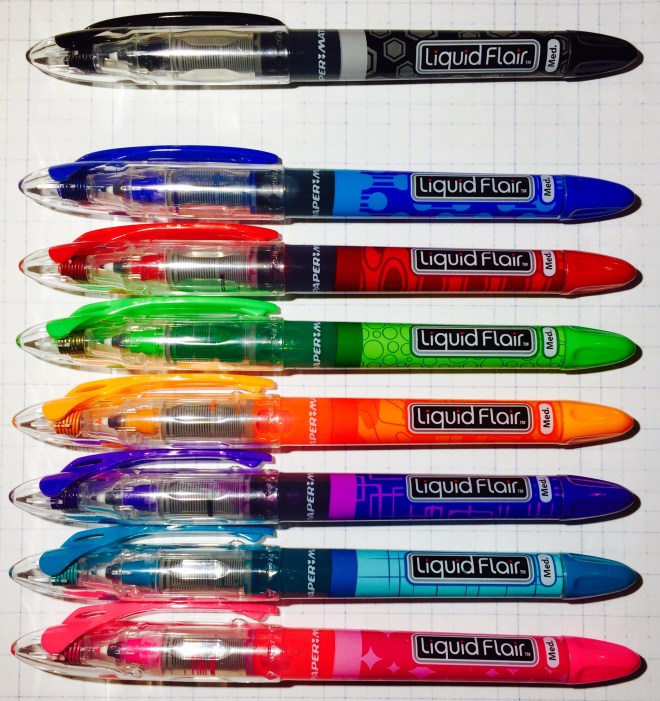 Colors Review: Paper Mate Liquid Flair, Assorted Colors, Medium Point ...