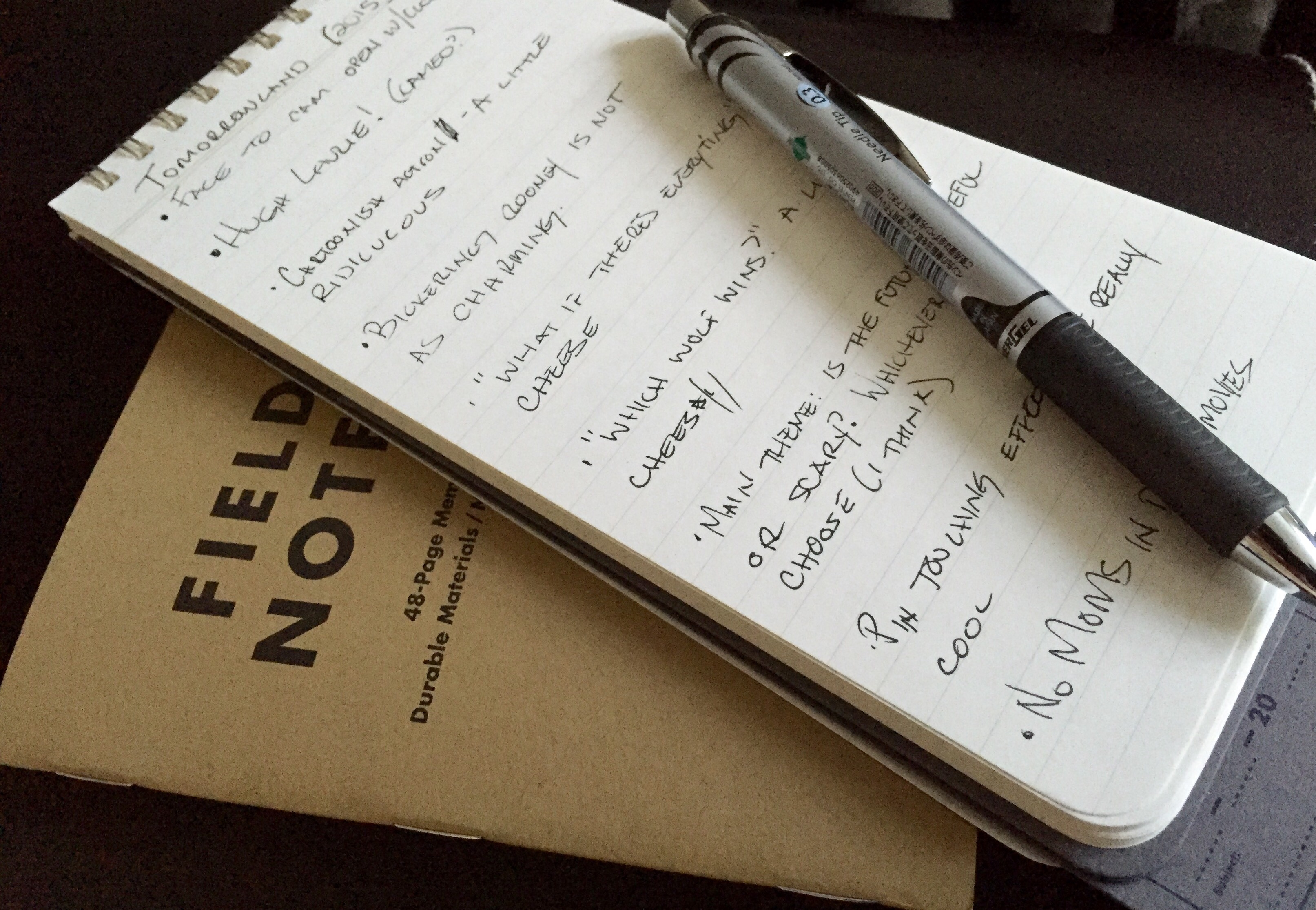 Notes on Byline Field Notes – Pens and Junk