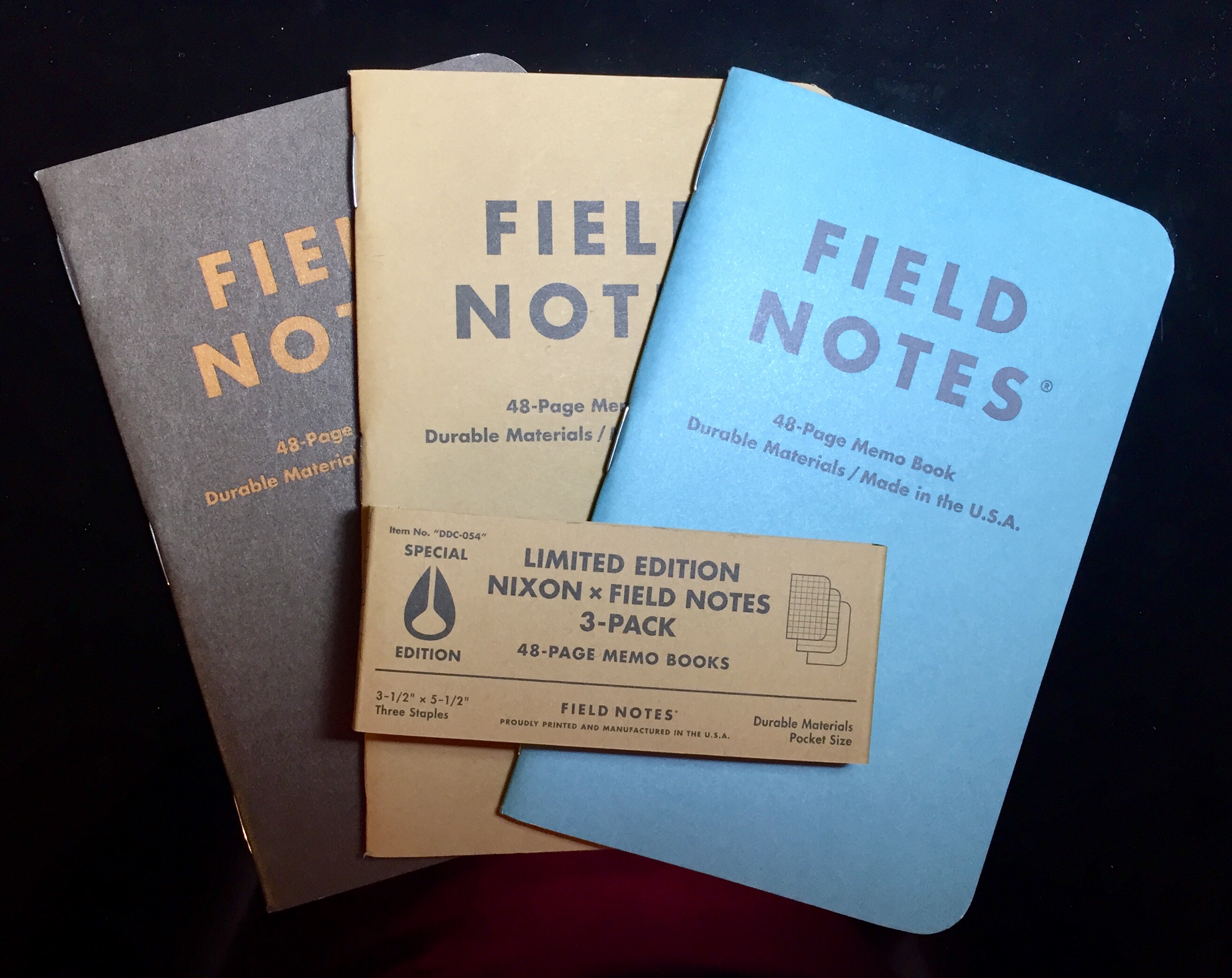 Notes on 2015 Nixon Field Notes – Pens and Junk